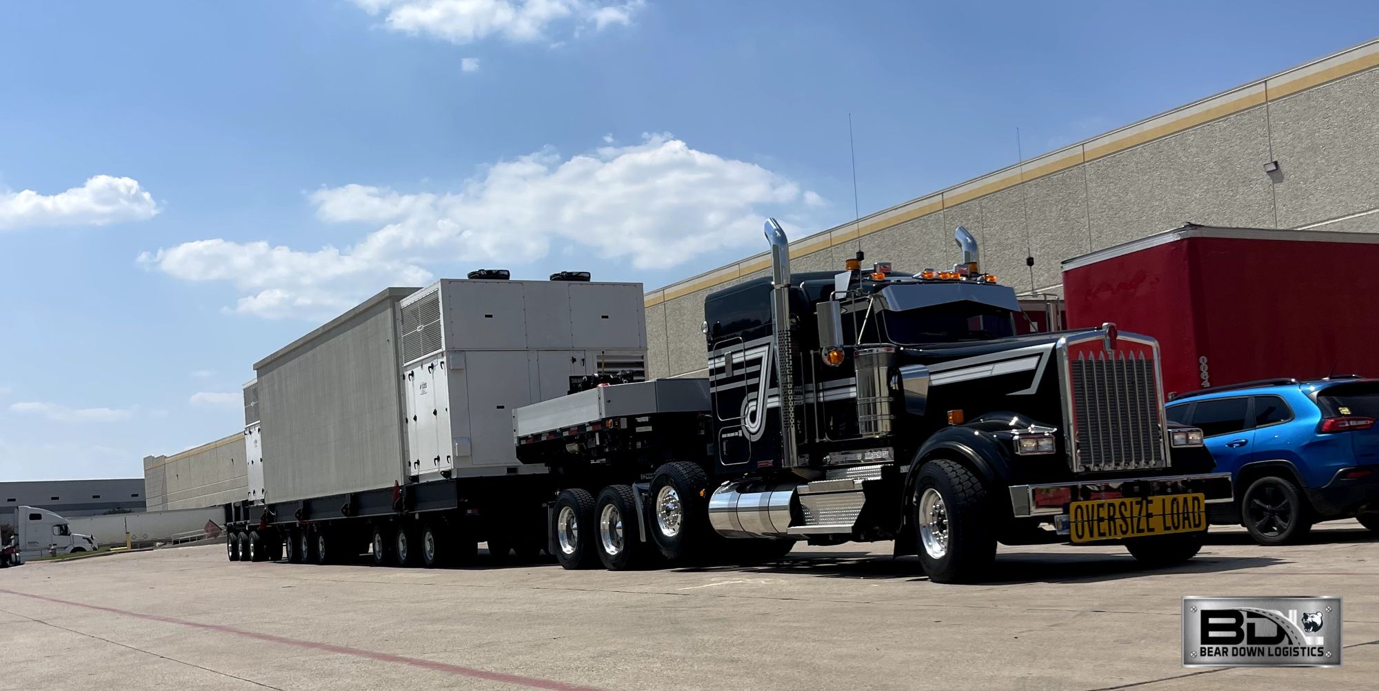 Emergency Generator Transport Services - Bear Down Logistics