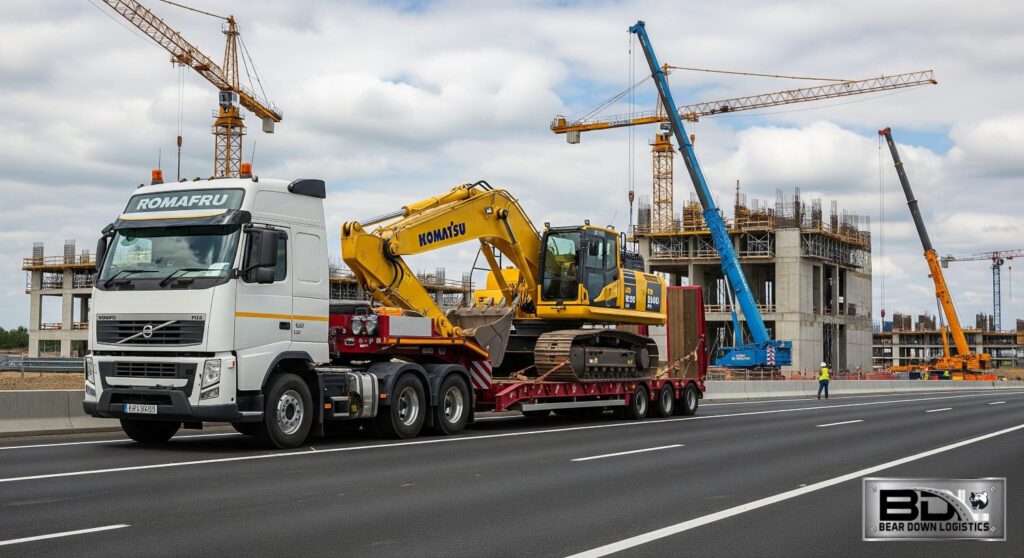 How Construction Equipment Transport Has Evolved