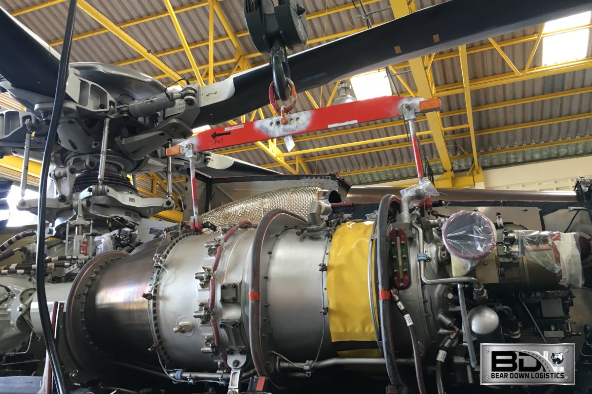 Helicopter Engine Transport Services: Aviation Components Hauling