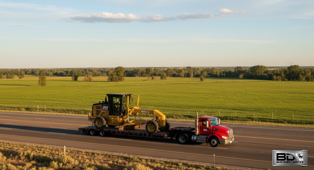 Heavy Equipment Transport in Norman - Bear Down Logistics
