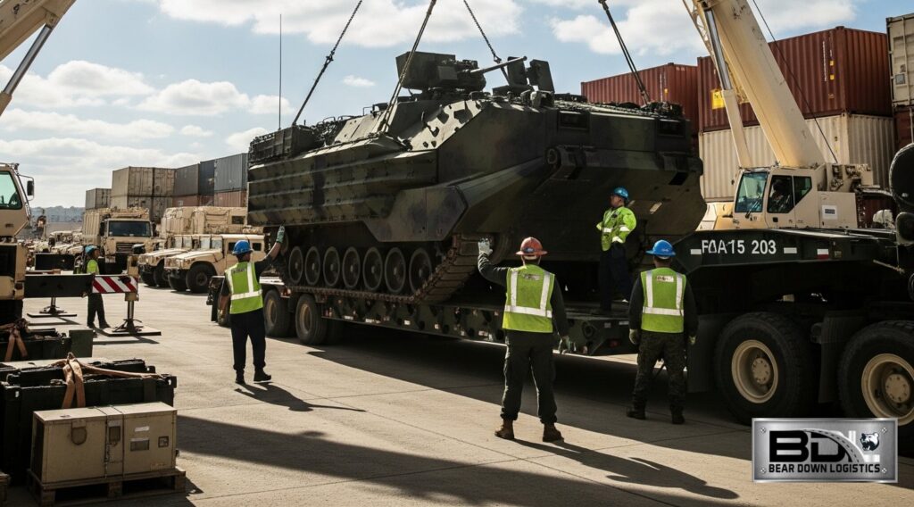 How to Transport Amphibious Vehicles by Land