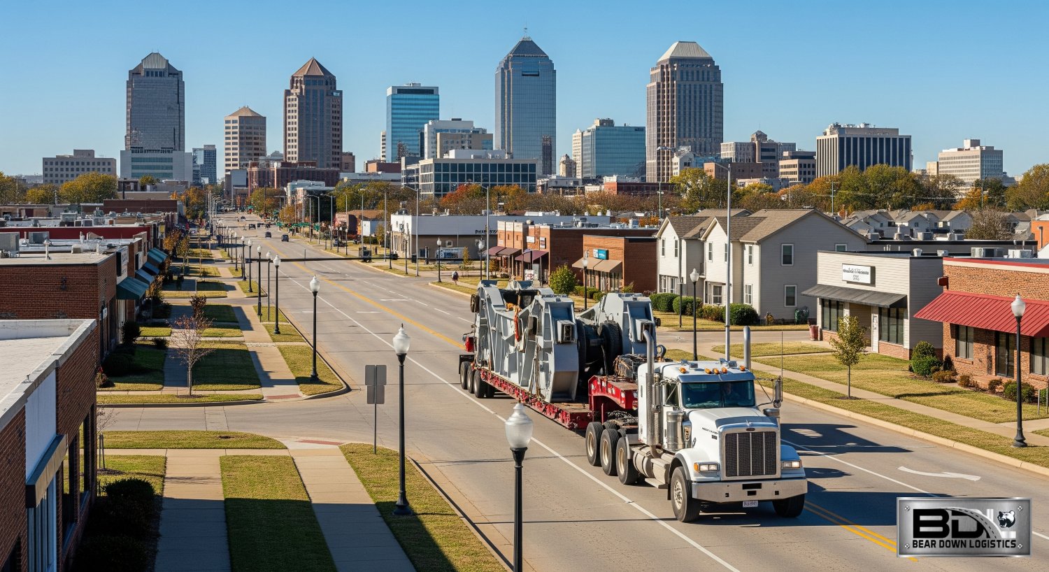 Heavy Hauling Services in Broken Arrow - Bear Down Logistics