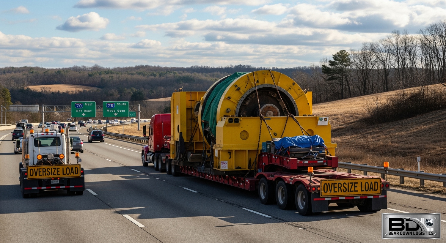Heavy Hauling Services in Maryland - Bear Down Logistics