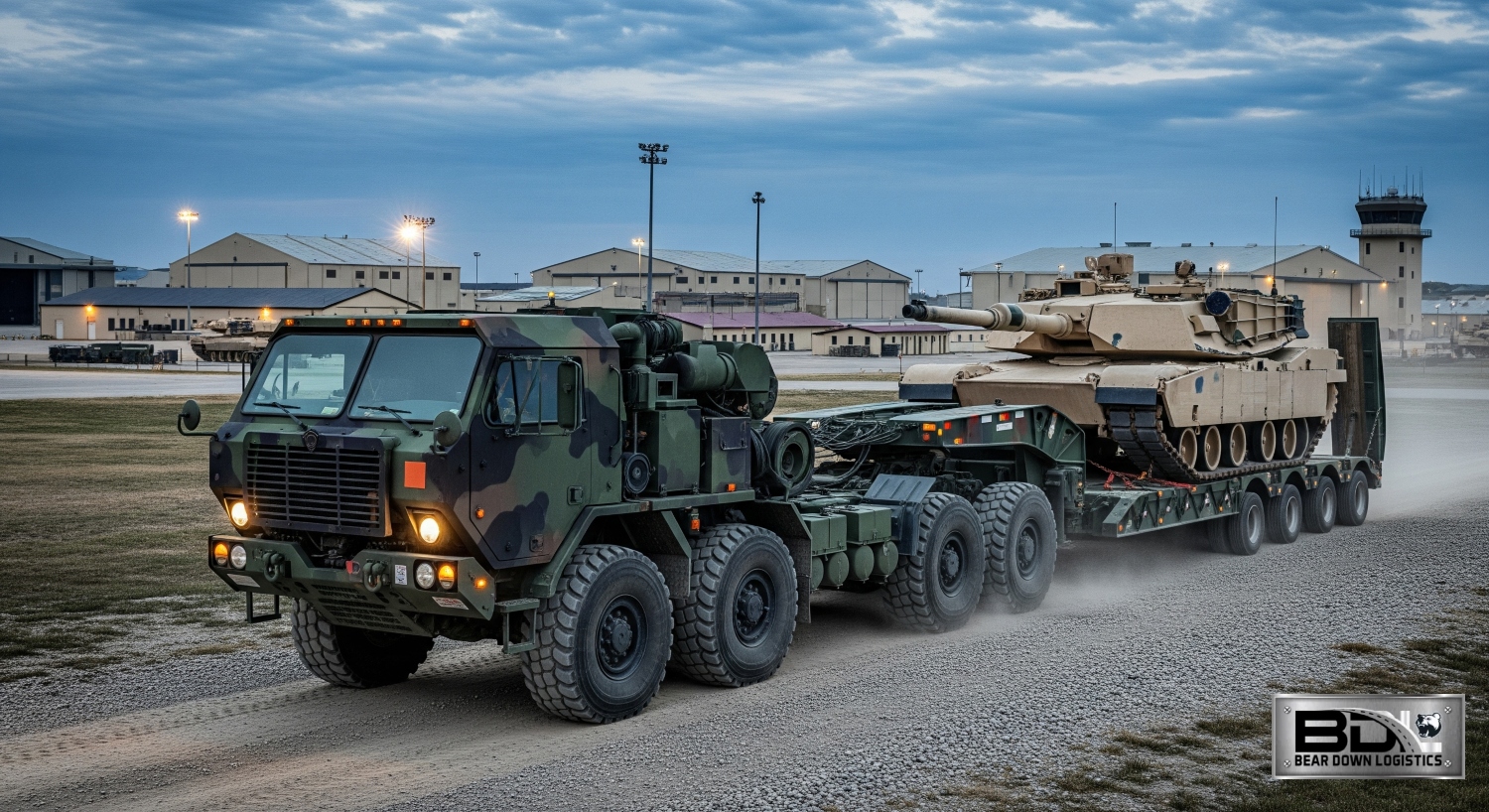 Military Tank Transport Services – Hauling for Armored Vehicles
