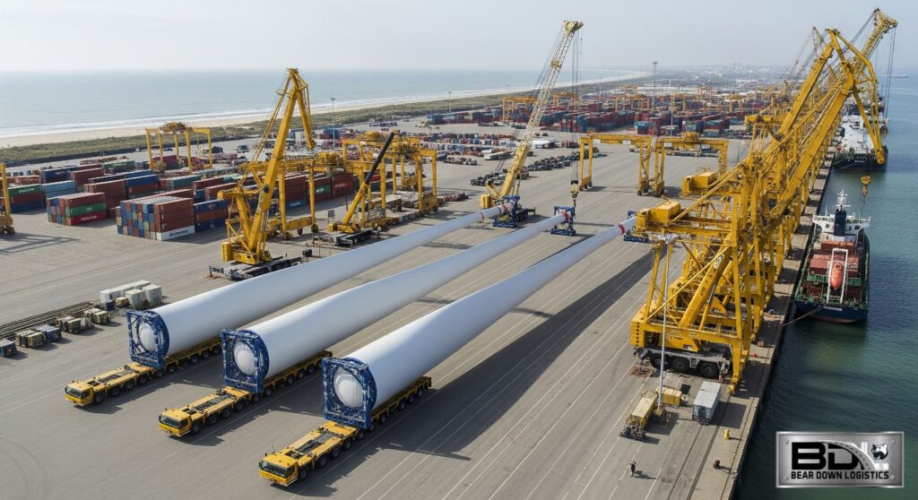 How to Transport Offshore Wind Farm Components