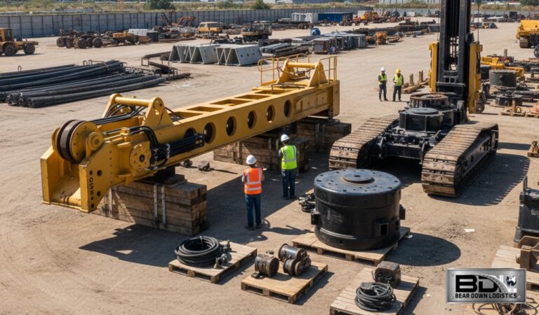 How to Move Pile Driving Machines Efficiently